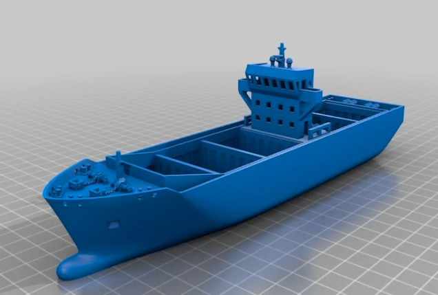 Container Ship3D Printable Model – Stl Download – Thinking Verse